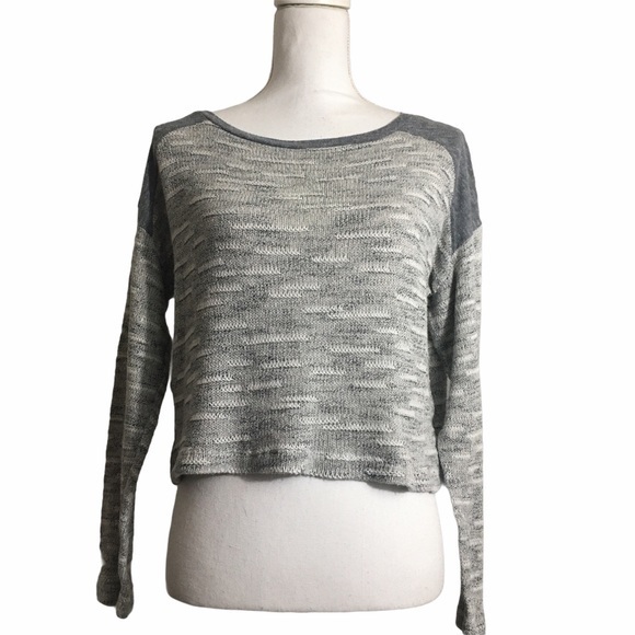 C&C California | Sweaters | Cc California Pullover Cropped Sweater Sz ...